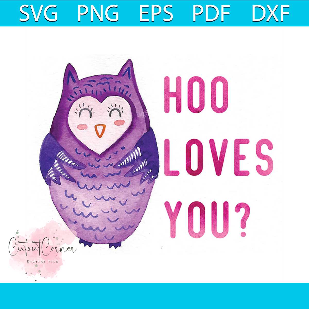 Watercolour Svg Inspire Uplift