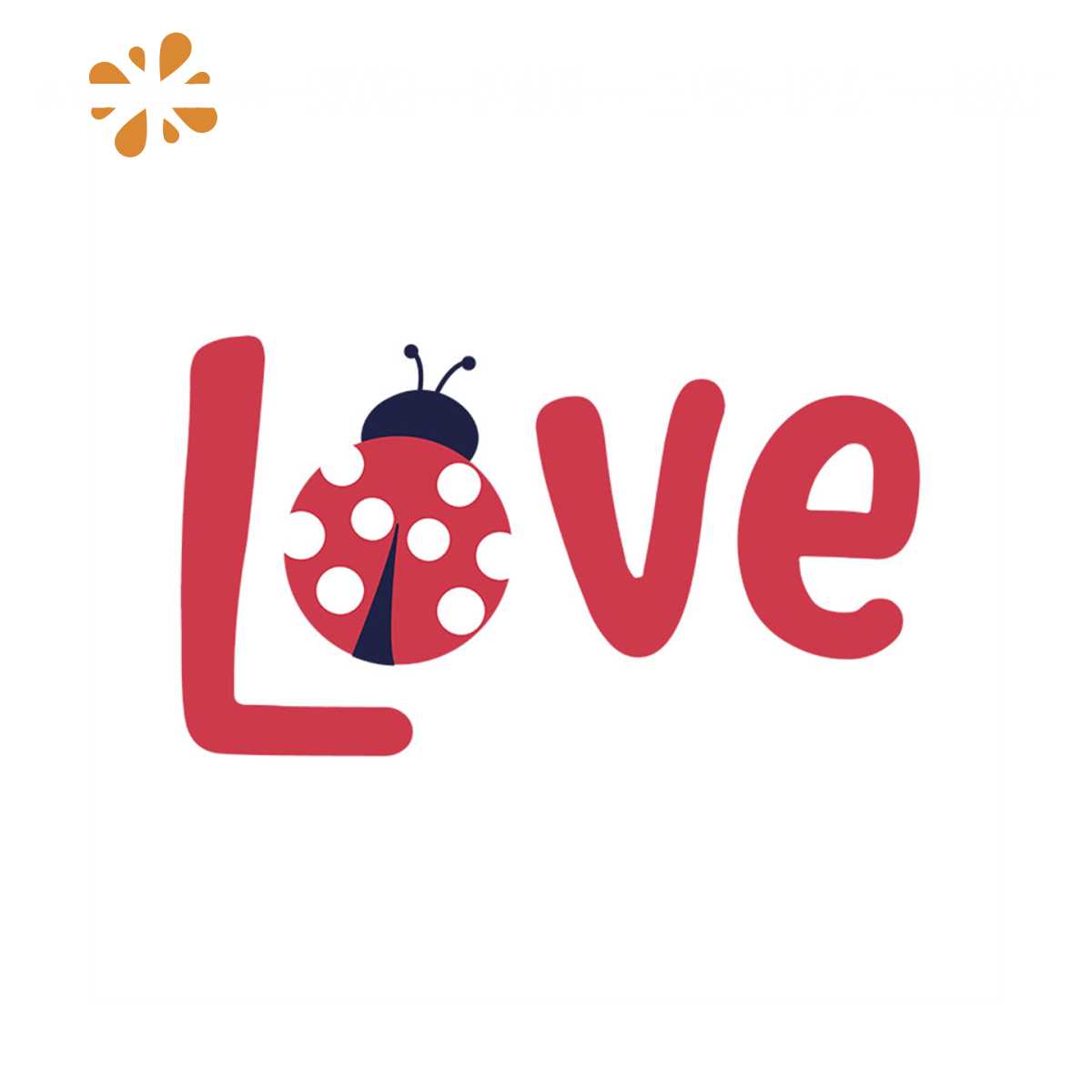Love Text With Ladybird Svg, Valentine Svg, Ladybird Svg, Te | Inspire ...