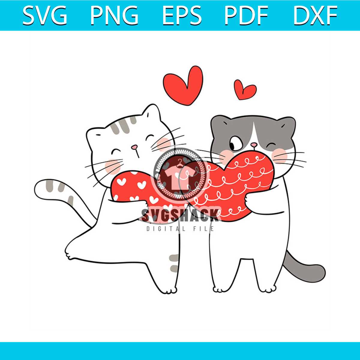 Love Cat Valentine Svg, Valentine Svg, Cats Svg, Lover Svg, | Inspire ...