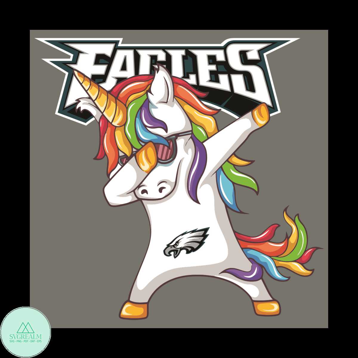Dabbing Unicorn Philadelphia Eagles Svg, Sport Svg, Philadel - Inspire ...