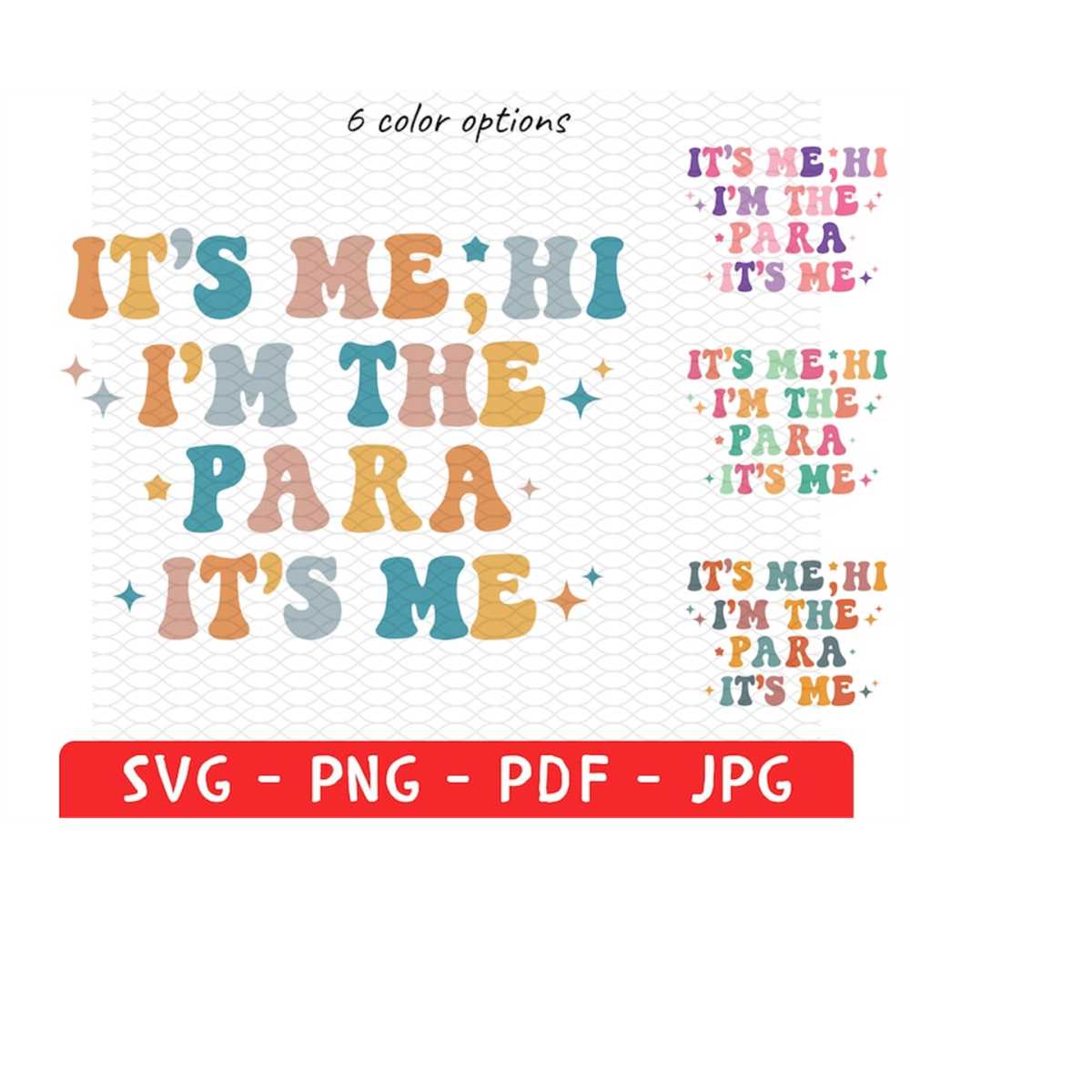 It's Me Hi I'm The Para It's Me Shirt Png, Para Svg, I'm The | Inspire ...