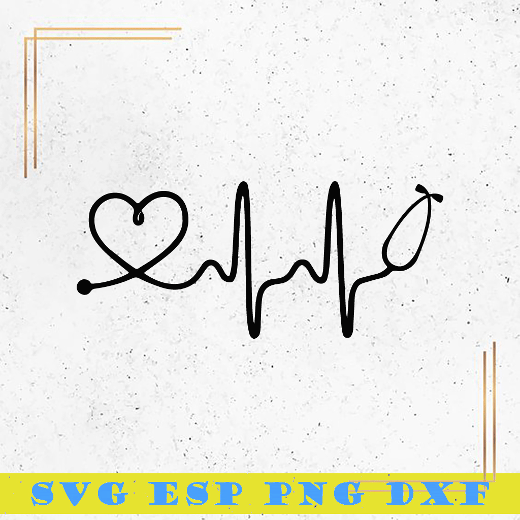 Heart Beat SVG, Ecg SVG, Medical SVG, Medicine SVG | Inspire Uplift