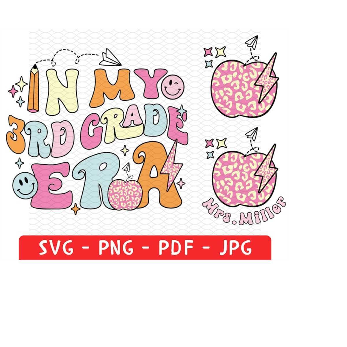 In My 3rd Grade Era Svg Png, Third Grade Era Svg, Third Grad - Inspire ...