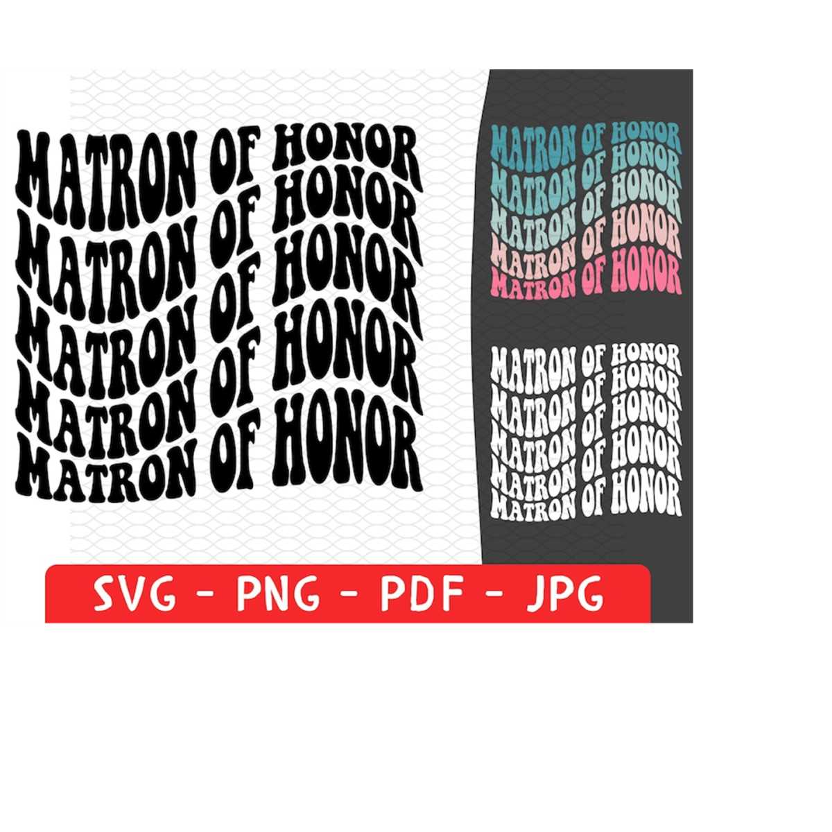 Matron of Honor Svg Png, Maid of Honor Png, Maid of Honor Ob | Inspire ...