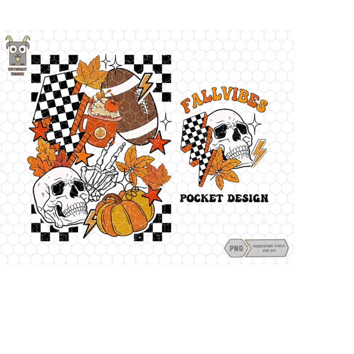 Fall Vibes Png, Fall Pumpkin Png, Skull Png, Fall Season Gif | Inspire ...