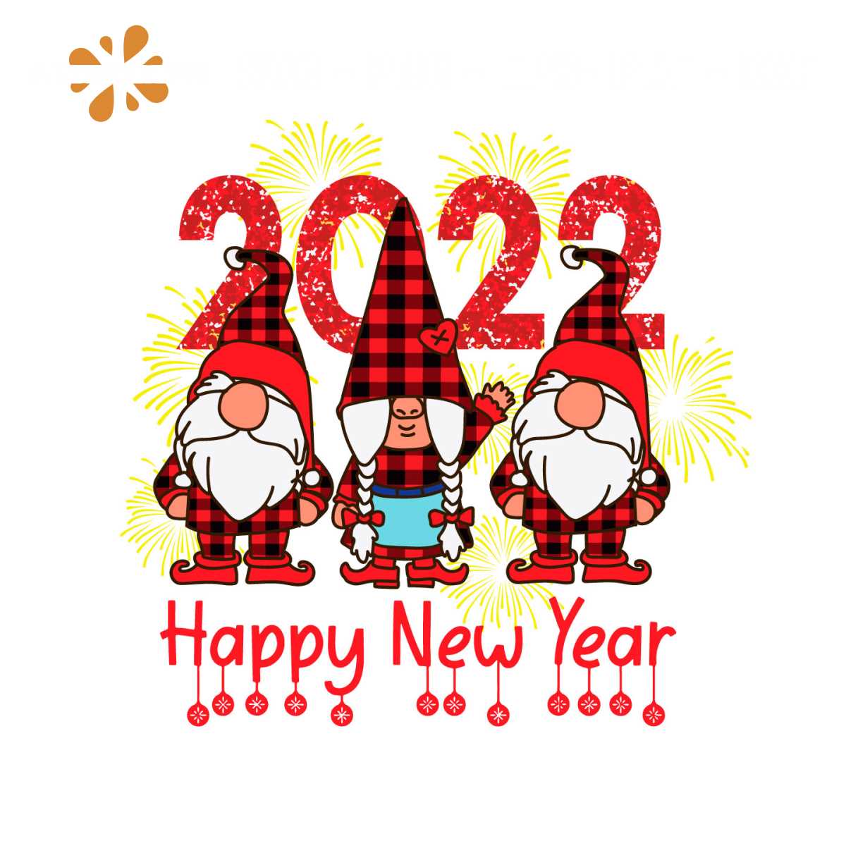 Happy New Year Gnomies Svg, New Year Svg, Gnome New Years Ev | Inspire ...