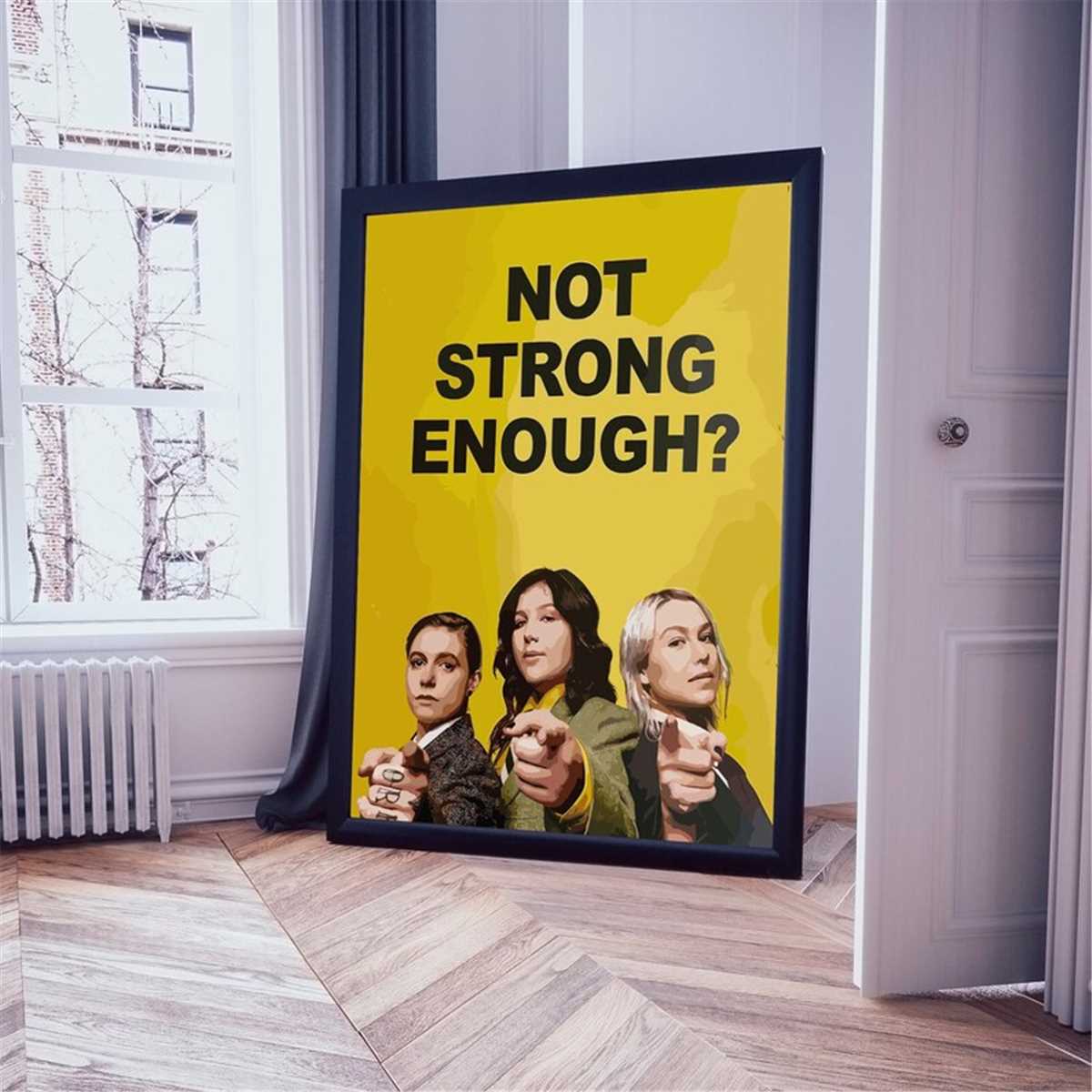 Boygenius Digital Prints, Not Strong Enough Boygenius Poster | Inspire ...