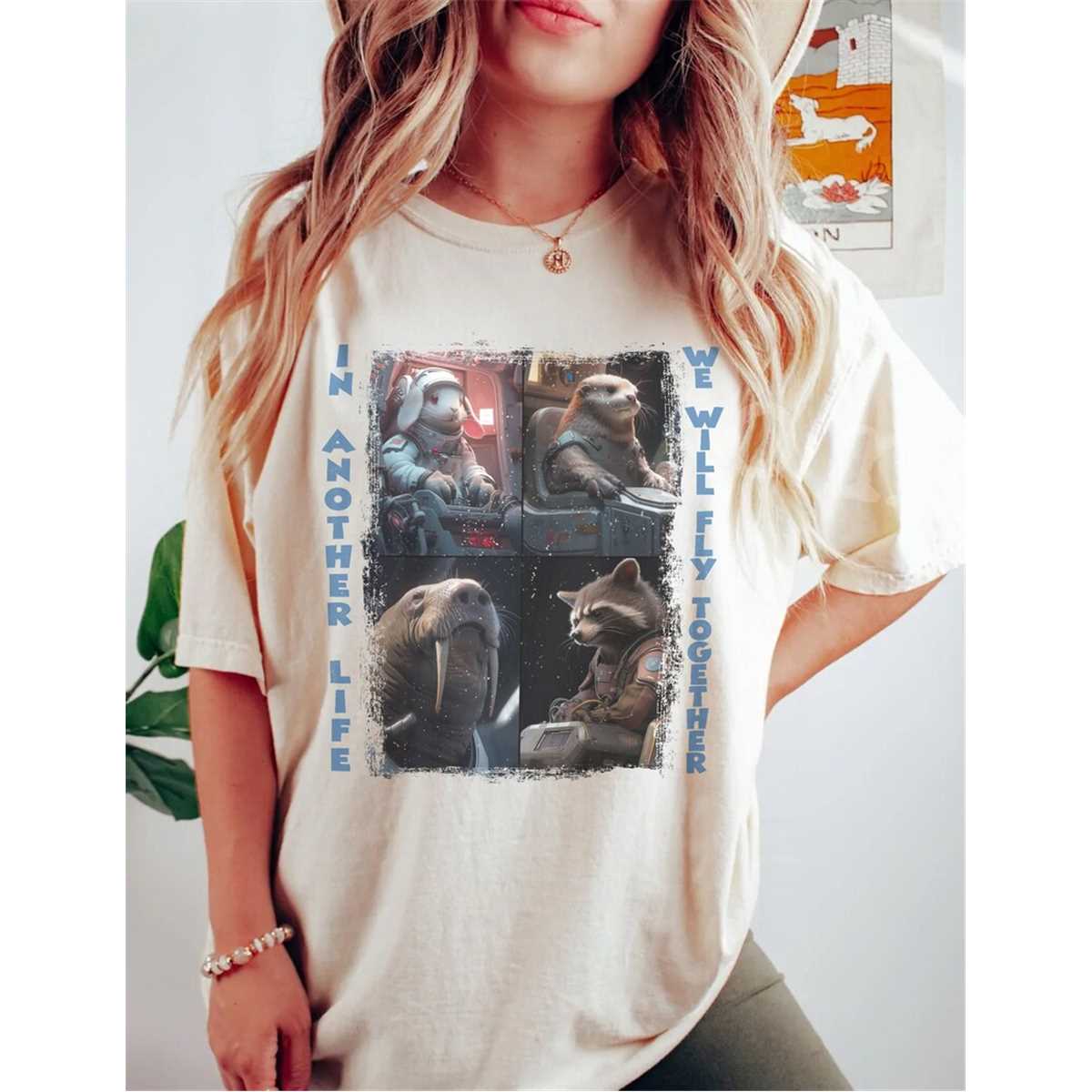 In Another Life We Will Fly Together Comfort Colors Shirt, M | Inspire ...