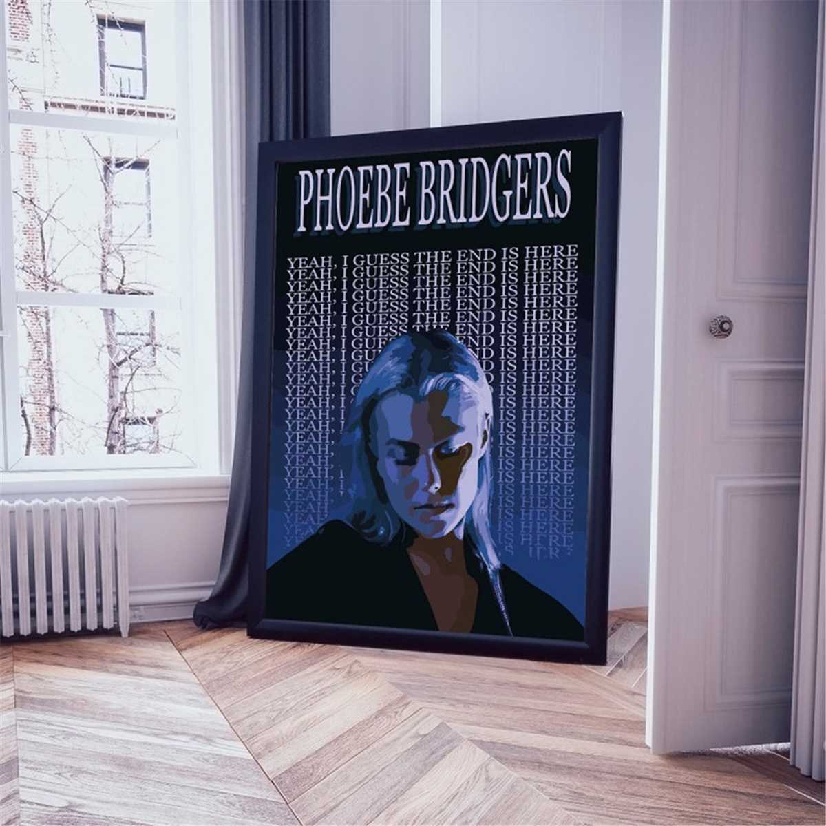 I Know The End Poster, Album Cover Prints, Phoebe Bridgers D | Inspire Uplift