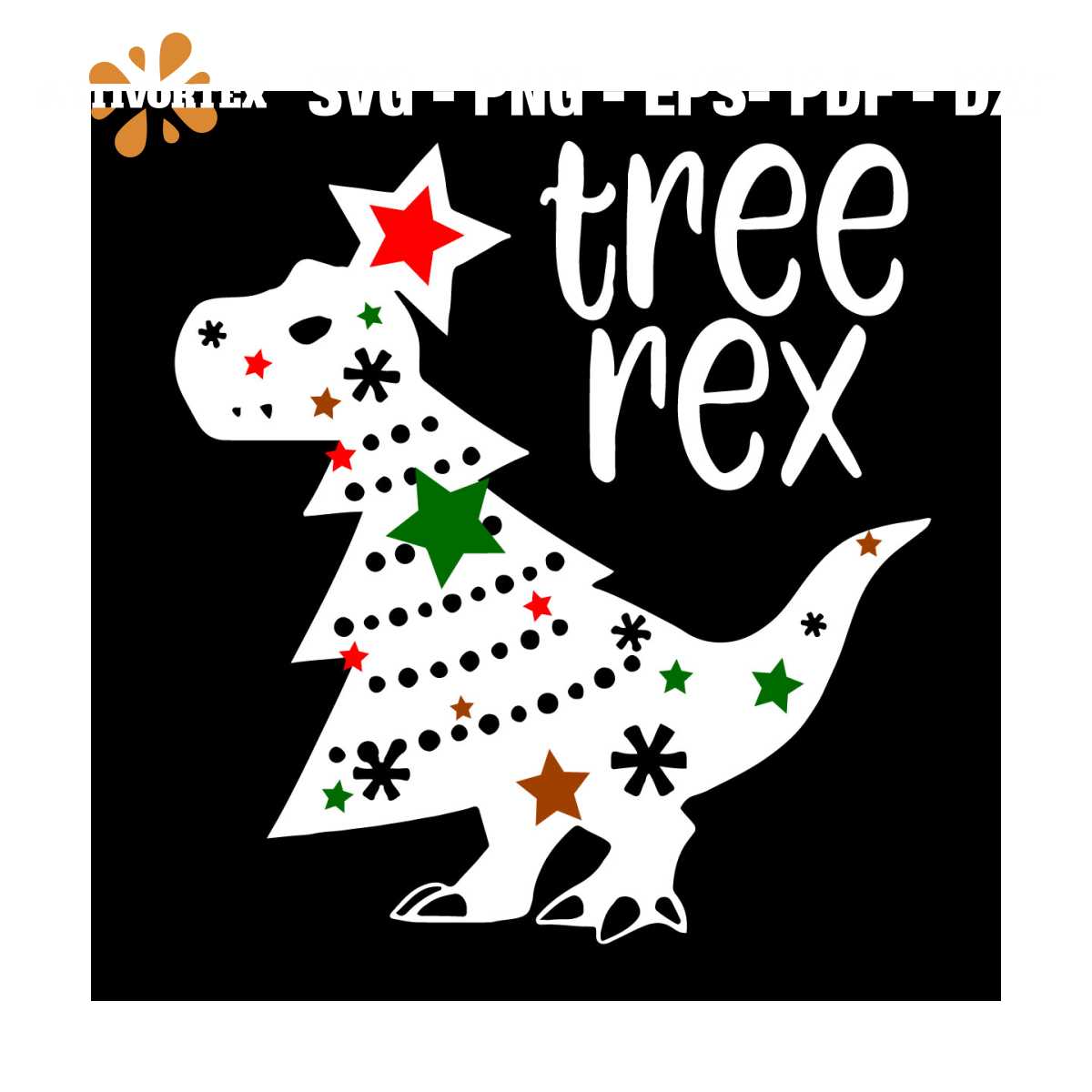 Tree Rex SVG, Christmas Trex Svg, Tree Rex Christmas Svg, Ch | Inspire ...