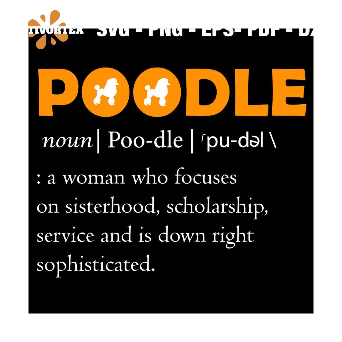 Womens SGRho Sigma 1922 Poodle Noun Gamma Rho Hand Sign Svg, - Inspire ...