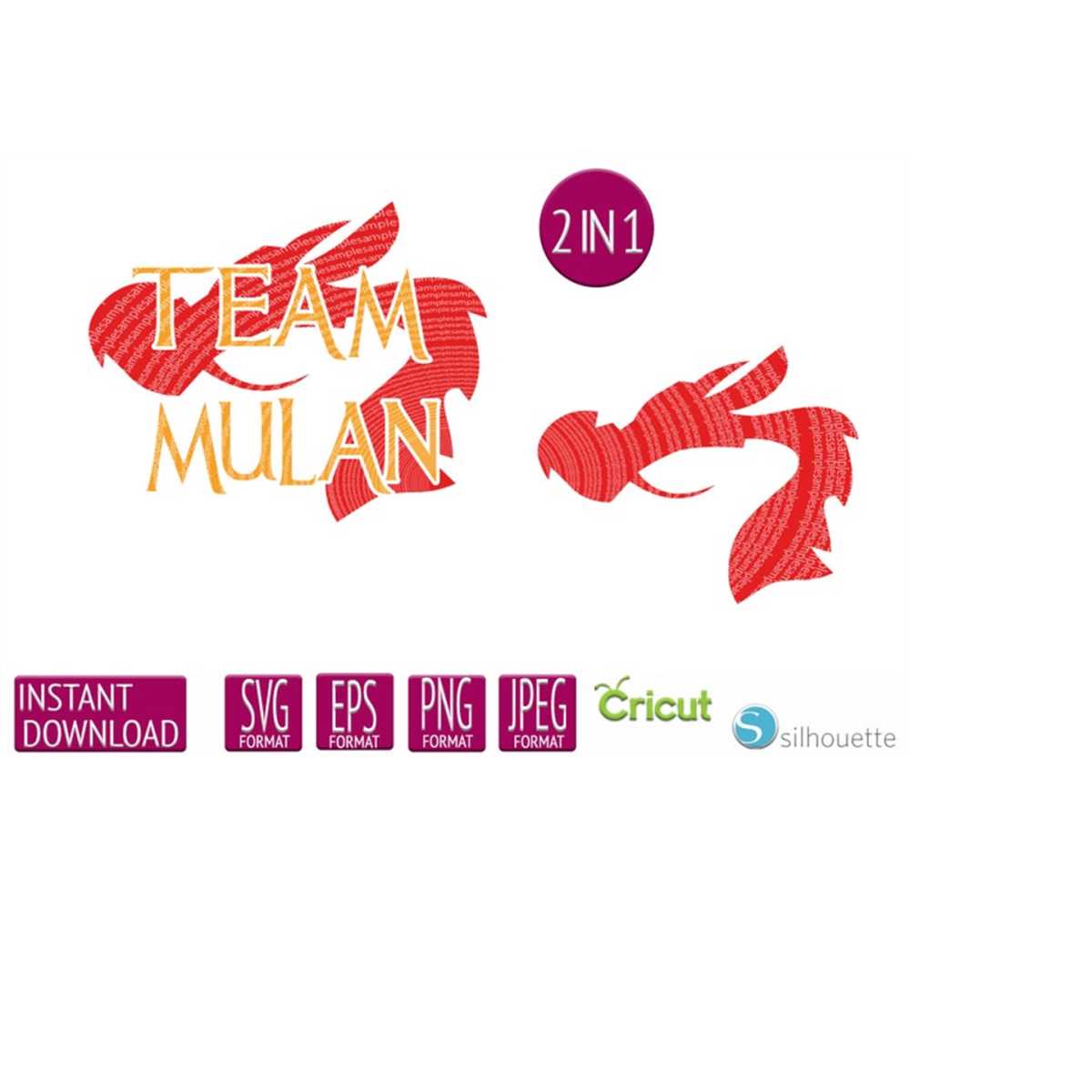 Mulan Svg Bundle, Mushu Svg, Vinyl Files, Silhouette Vector | Inspire ...