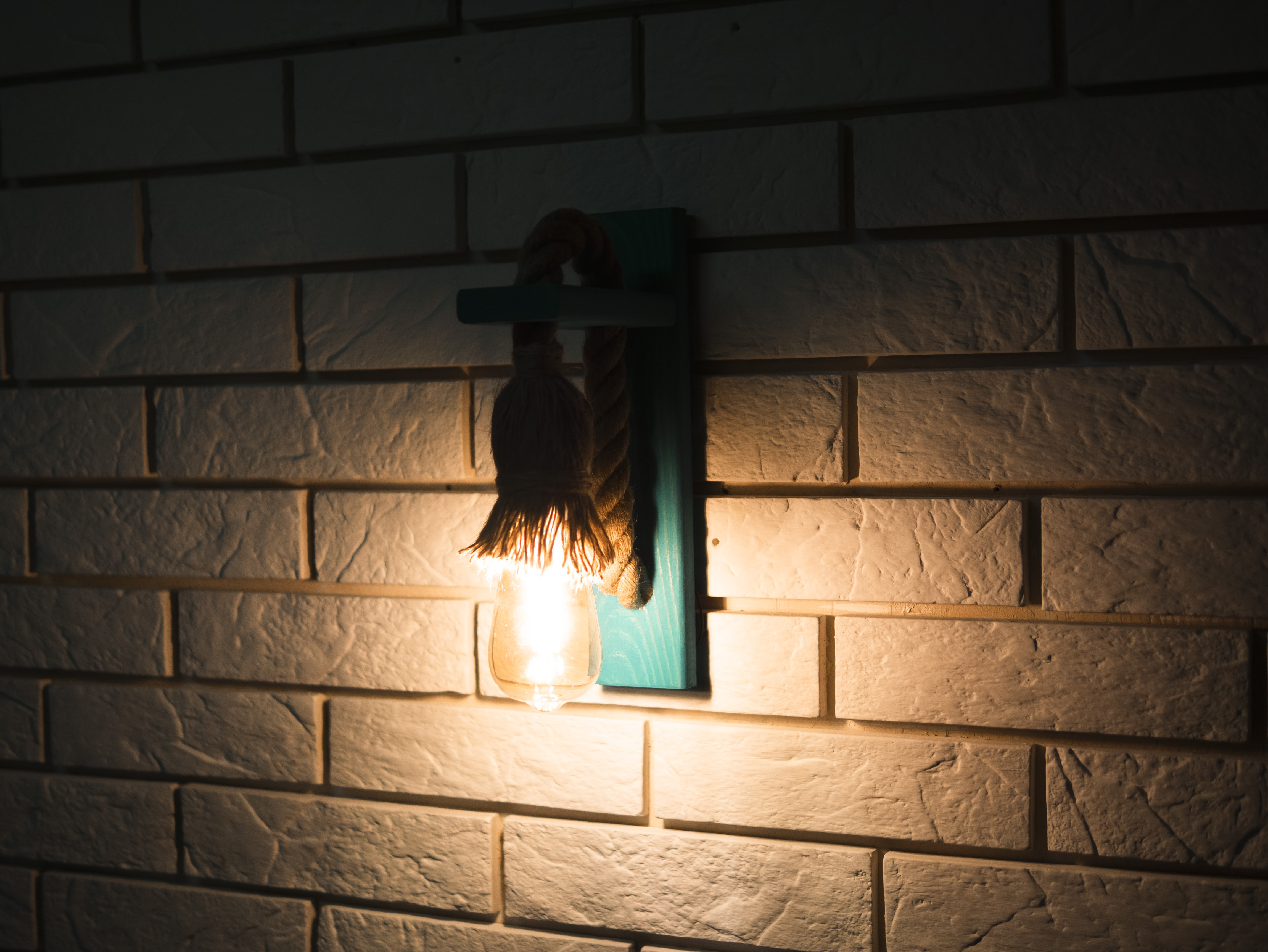 Wooden wall lamp ROGGWIL WHITE E27, lamp in the nursery,nigh | Inspire ...