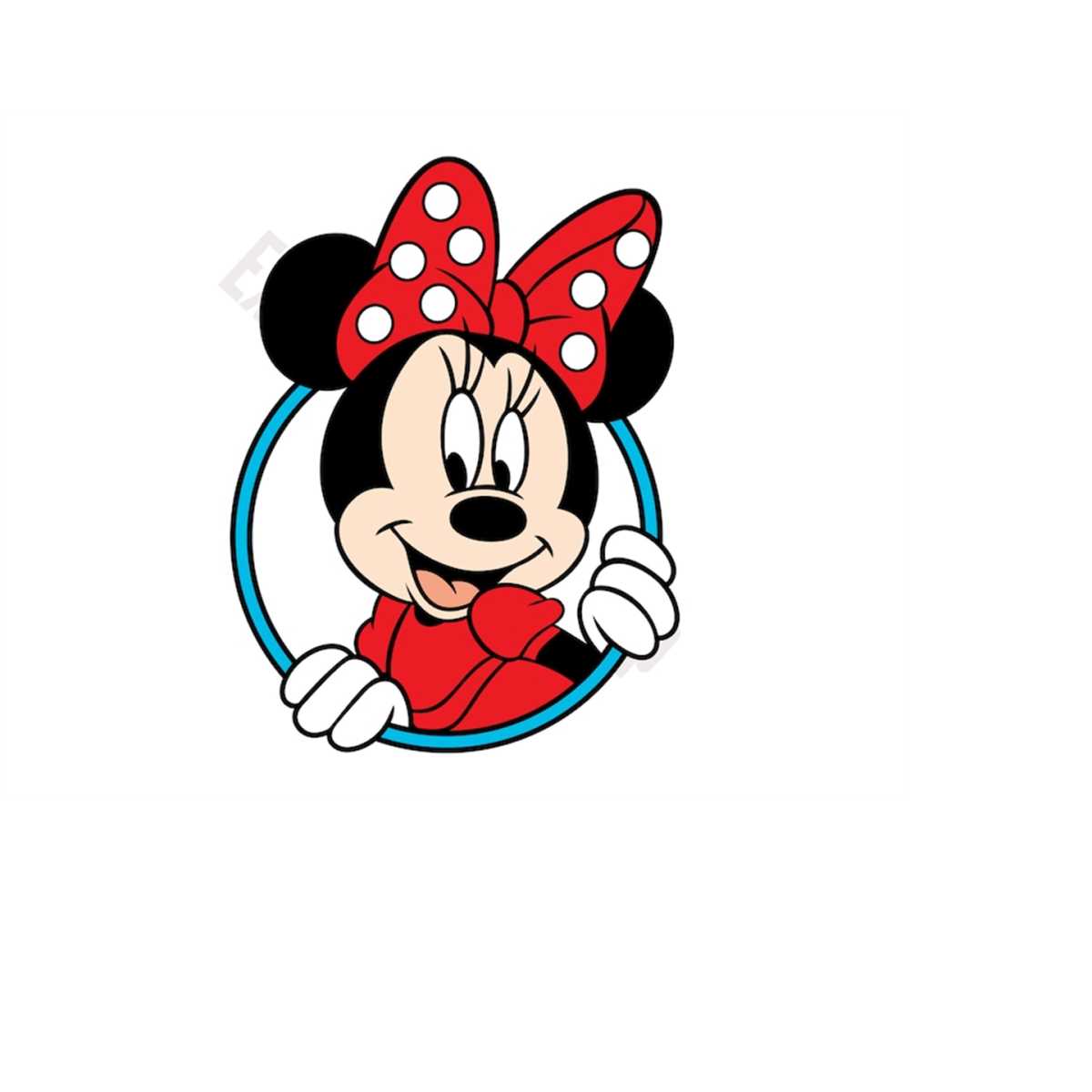 Minnie Mouse Happy SVG, Minnie Mouse SVG, Cut File - Digital | Inspire ...