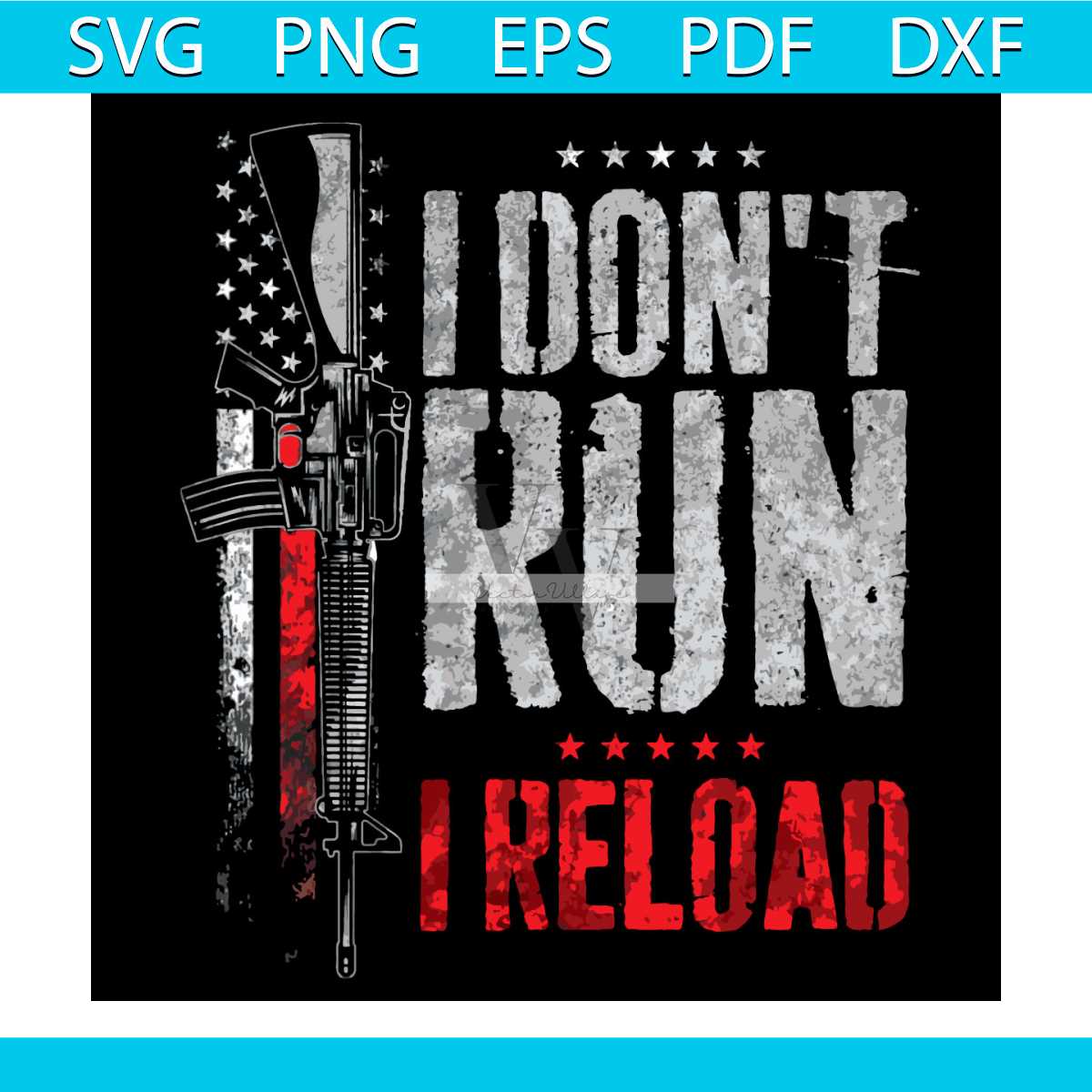 I Don't Run I Reload Svg, Trending Svg, American Flag Svg, V | Inspire ...