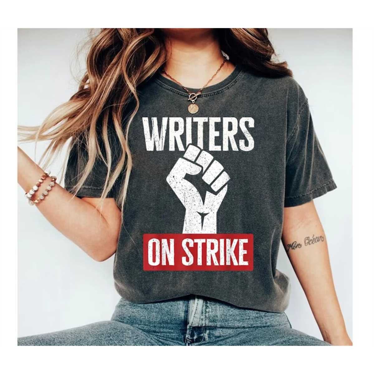 Writer's Strike Shirt for Writers Strike T-shirt For Writer' | Inspire ...