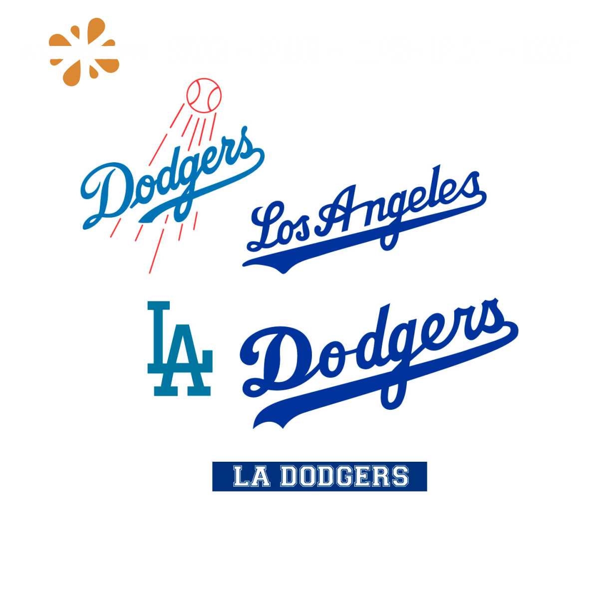 LA Dodgers Bundle Svg, Sport Svg, Los Angeles Dodgers Baseba | Inspire ...