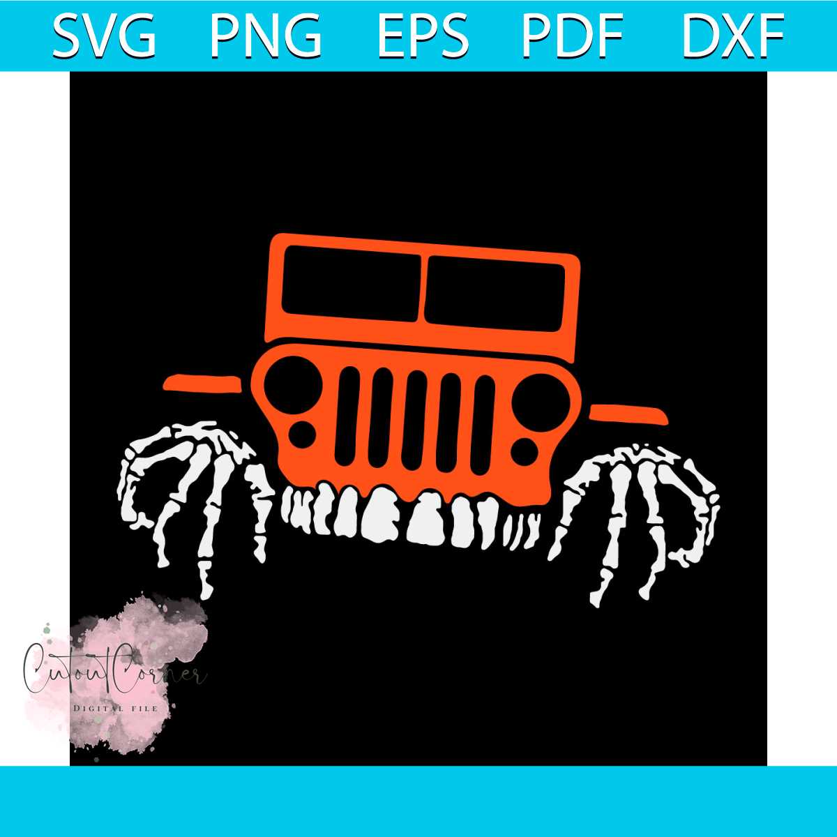 Jeep Halloween Svg, Halloween Svg, Jeep Svg, Skeleton Svg, S | Inspire ...