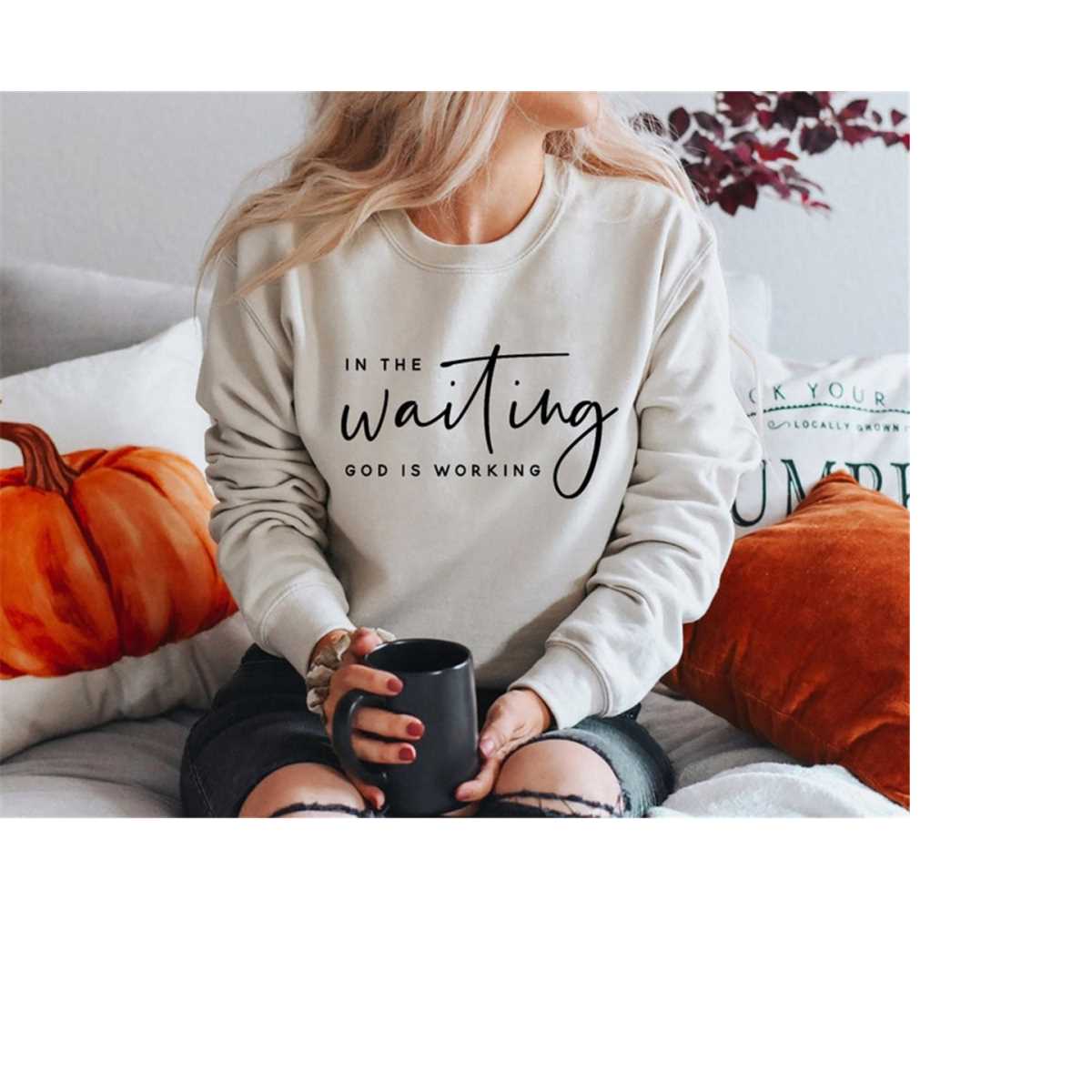 In the Waiting, God is Working SVG, Christian Svg, Religious - Inspire ...