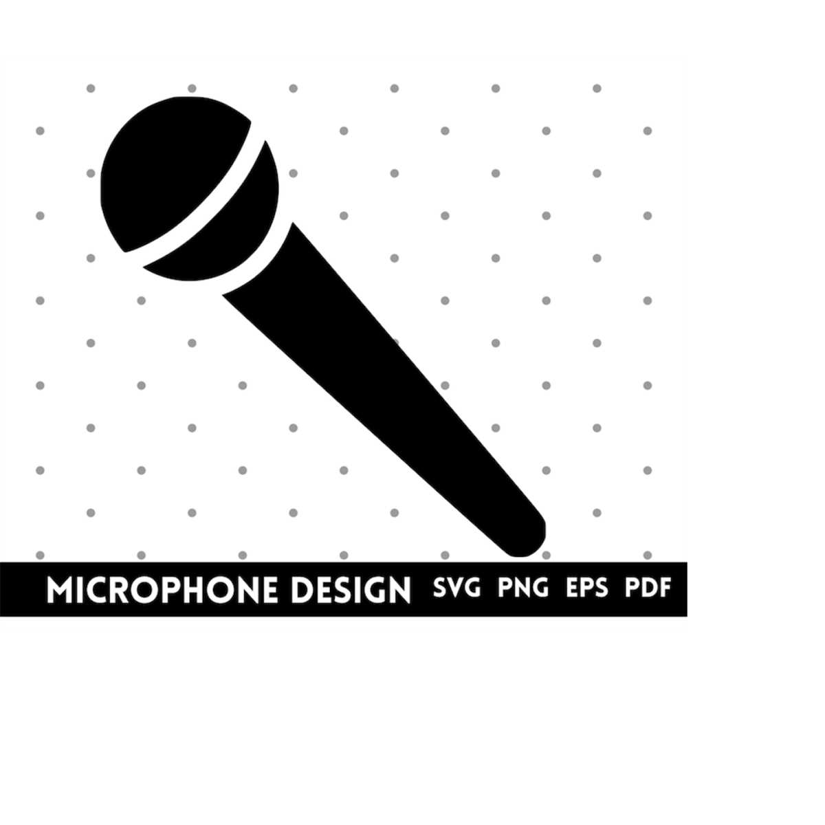 Microphone SVG, Music Svg, Microphone Clipart, Singer Svg, S | Inspire ...