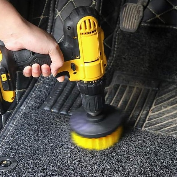Power Scrubber Drill Attachments Brushes | Inspire Uplift