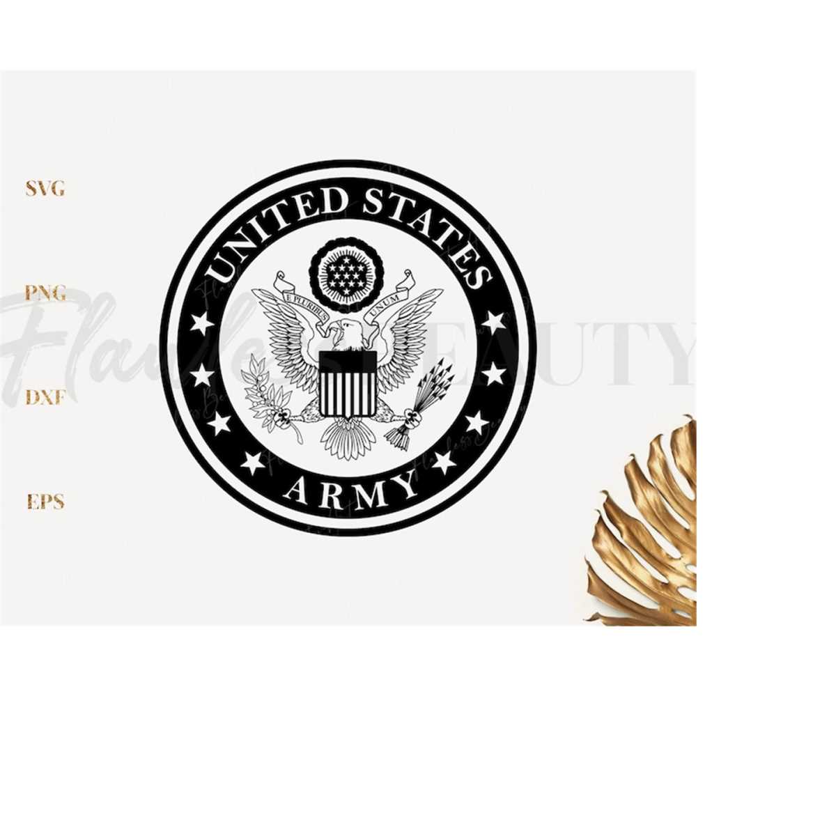 United States Army Seal, US Patriots Svg, Army cut file , Fo | Inspire ...