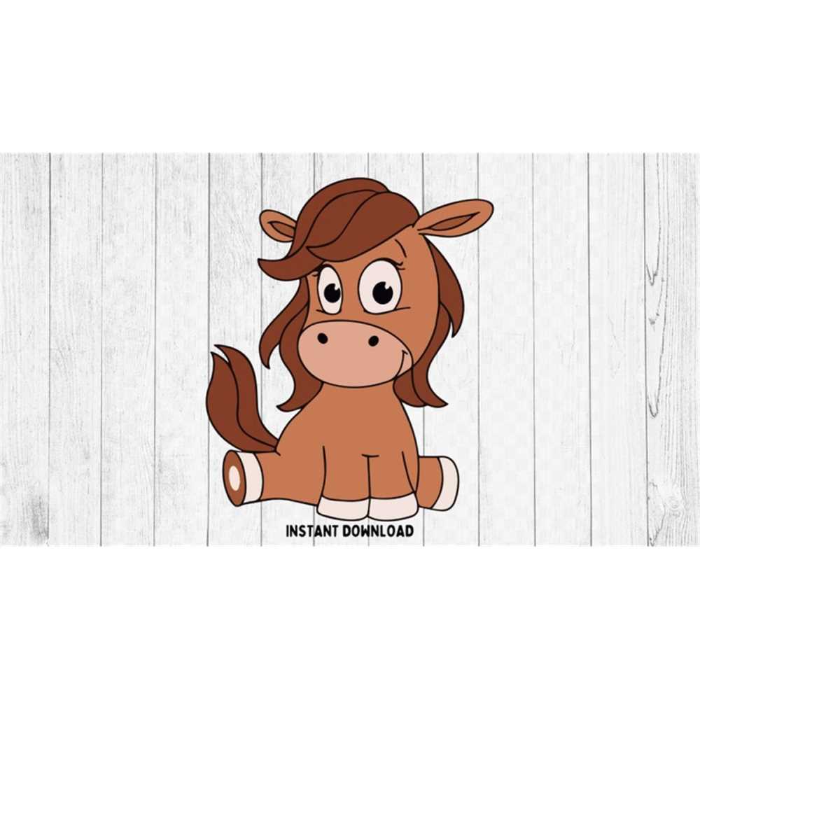 Pony SVG, Lovely SVG, Cut File - Digital Download svg png D | Inspire ...