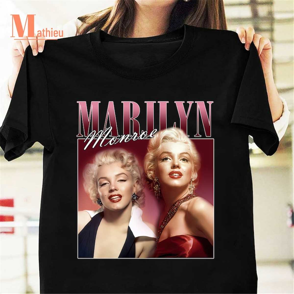 Marilyn Monroe Tribute Style 90s Bootleg Homage T-Shirt, Hom | Inspire ...