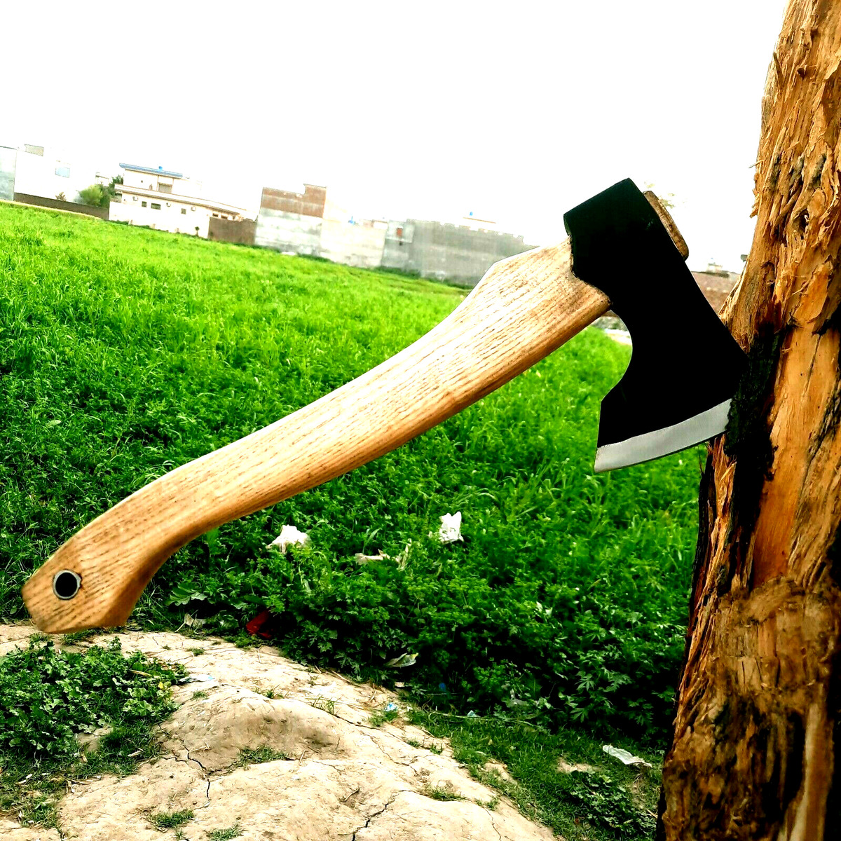 Handmade Viking Axe Carbon Steel Axe Viking Bearded Camping | Inspire ...