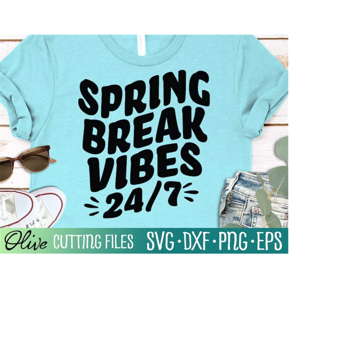 Spring Break Vibes Svg, Teacher Break Svg, Spring Break Svg, | Inspire ...