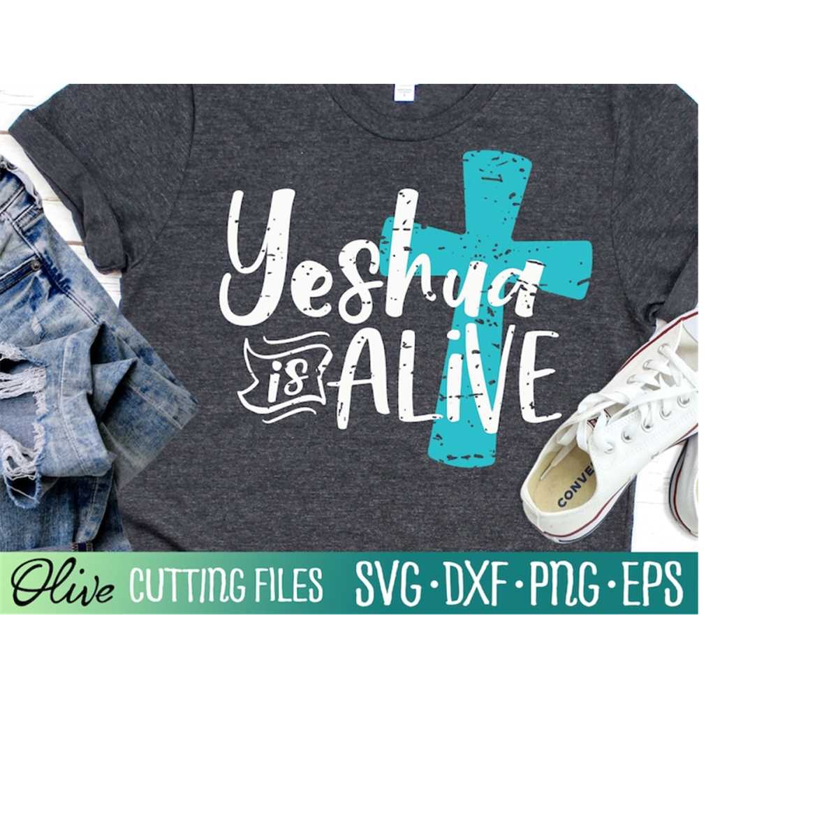 Yeshua is Alive Svg, Easter Svg, Christian Svg, Bible Svg, J | Inspire ...