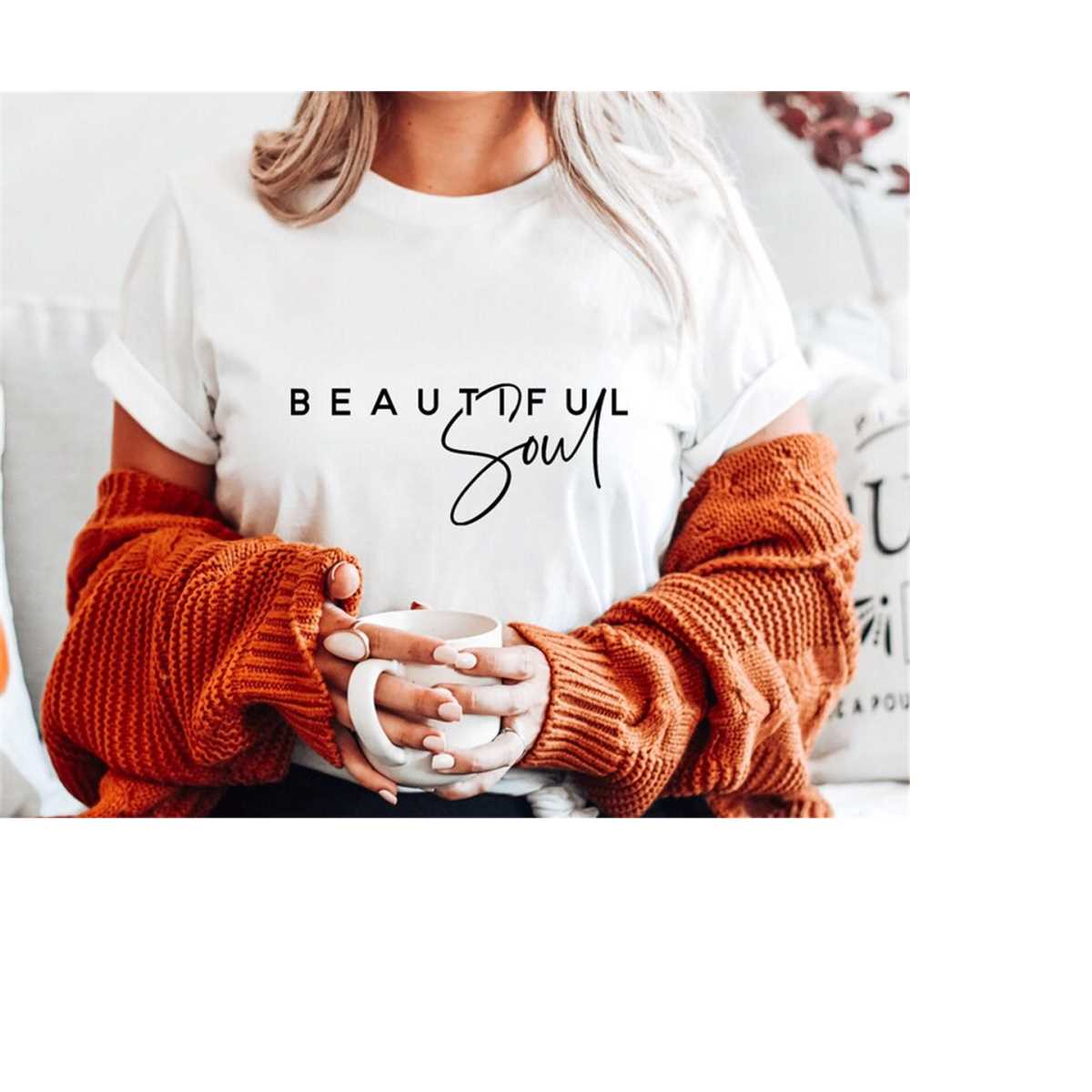 Beautiful Soul SVG, Boho Svg, Positive Svg, Girl Tumbler Png | Inspire ...