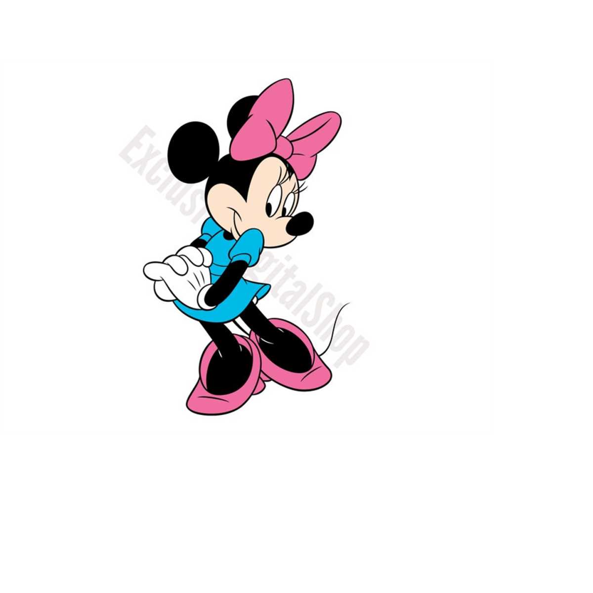 Minnie Mouse Cute SVG, Minnie Mouse SVG, Cut File - Digital | Inspire ...