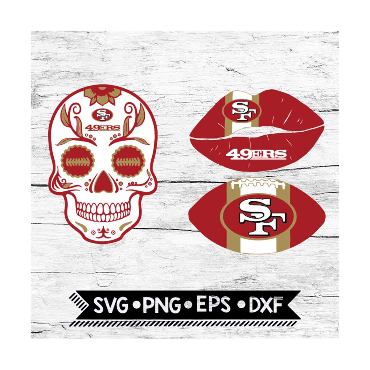 San Francisco 49ers Svg, NFL Svg, Bundle, Svg, Cricut File, | Inspire ...