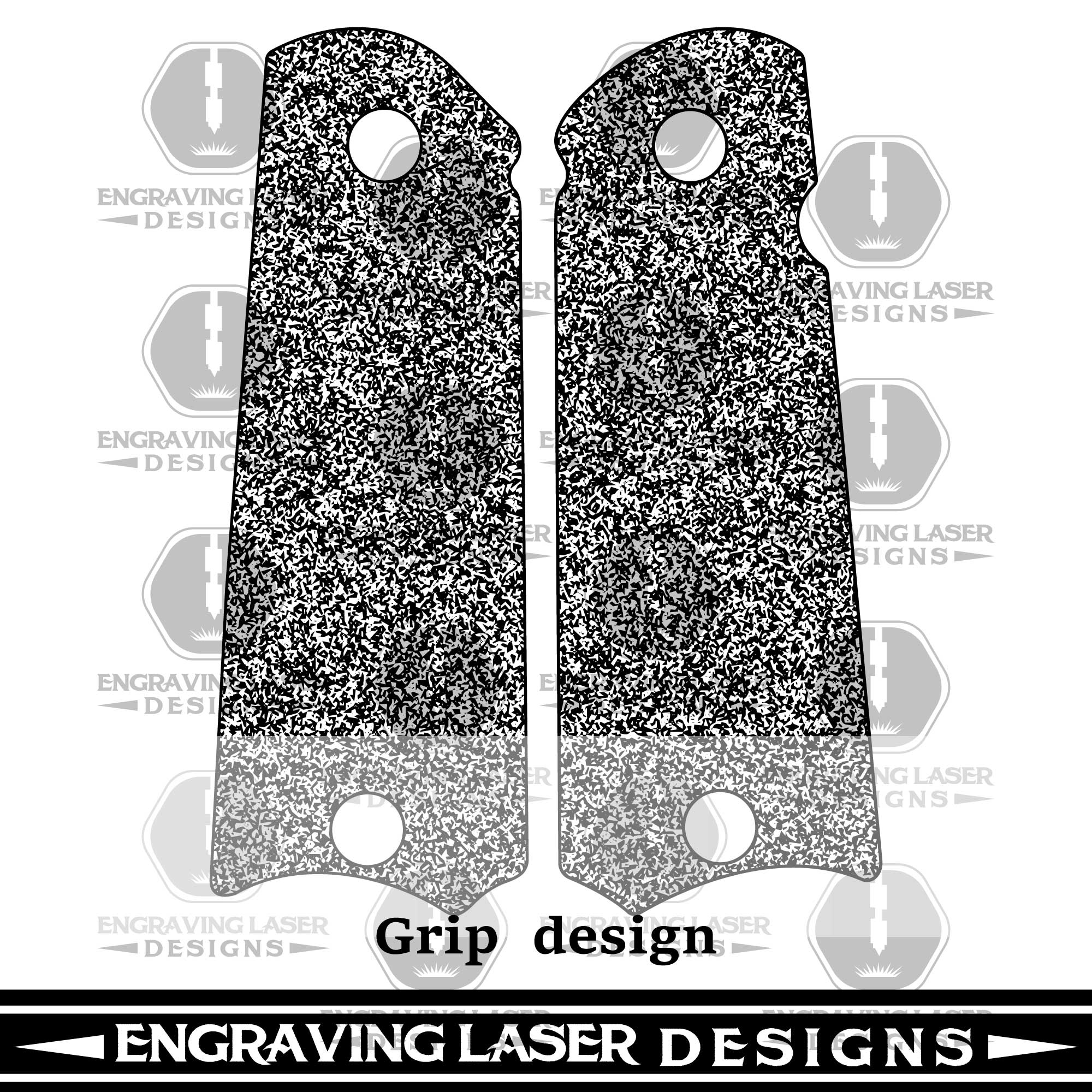 Engraving Laser Designs Colt Grip Design - Inspire Uplift