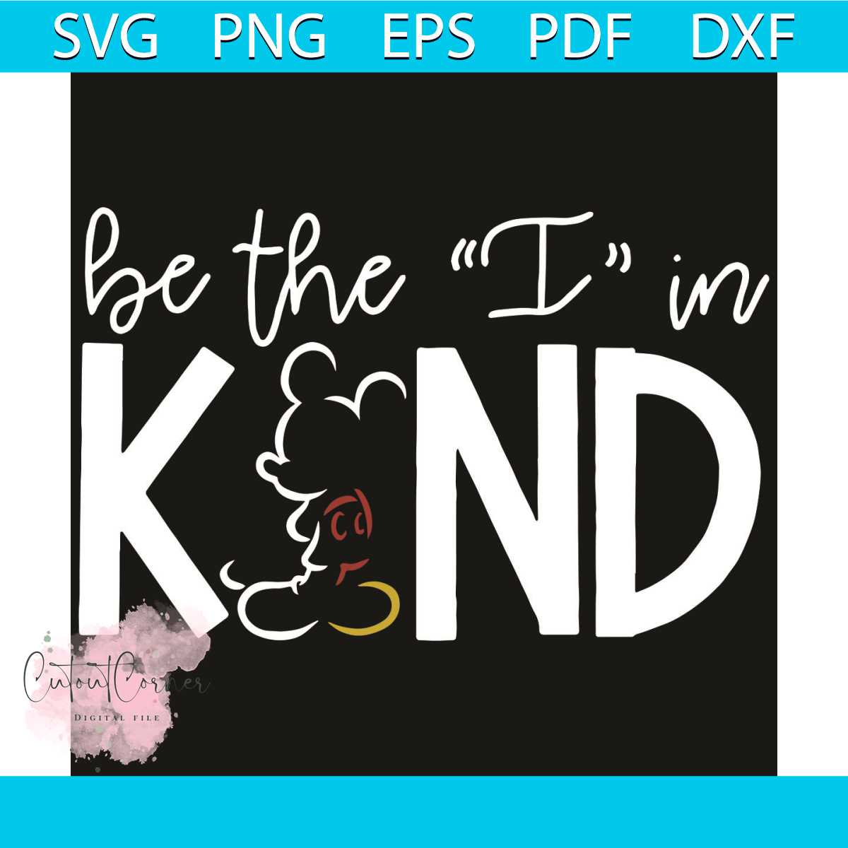 Be the I in kind SVG, kind svg, kind shirt, kind gift, be ki | Inspire ...