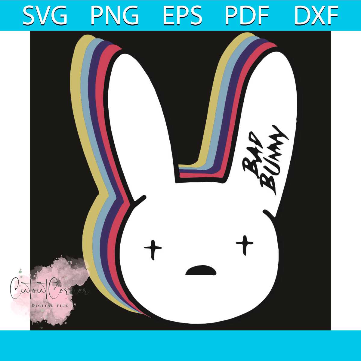 Bad Bunny svg, bad bunny store svg, bunny svg, bunny store s - Inspire ...