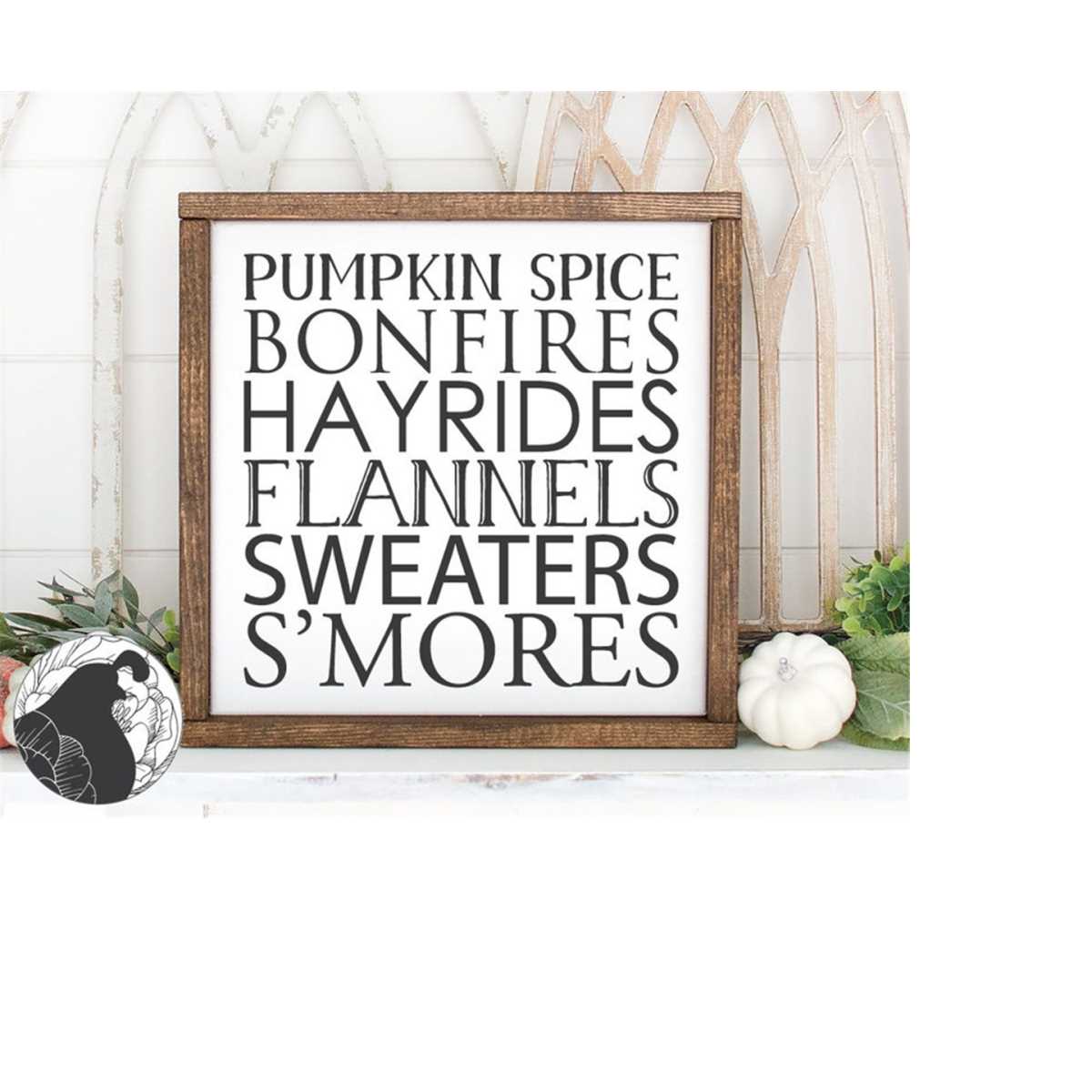 Svg Files, Fall svg, Autumn svg, Pumpkin Spice svg, Cut File | Inspire ...