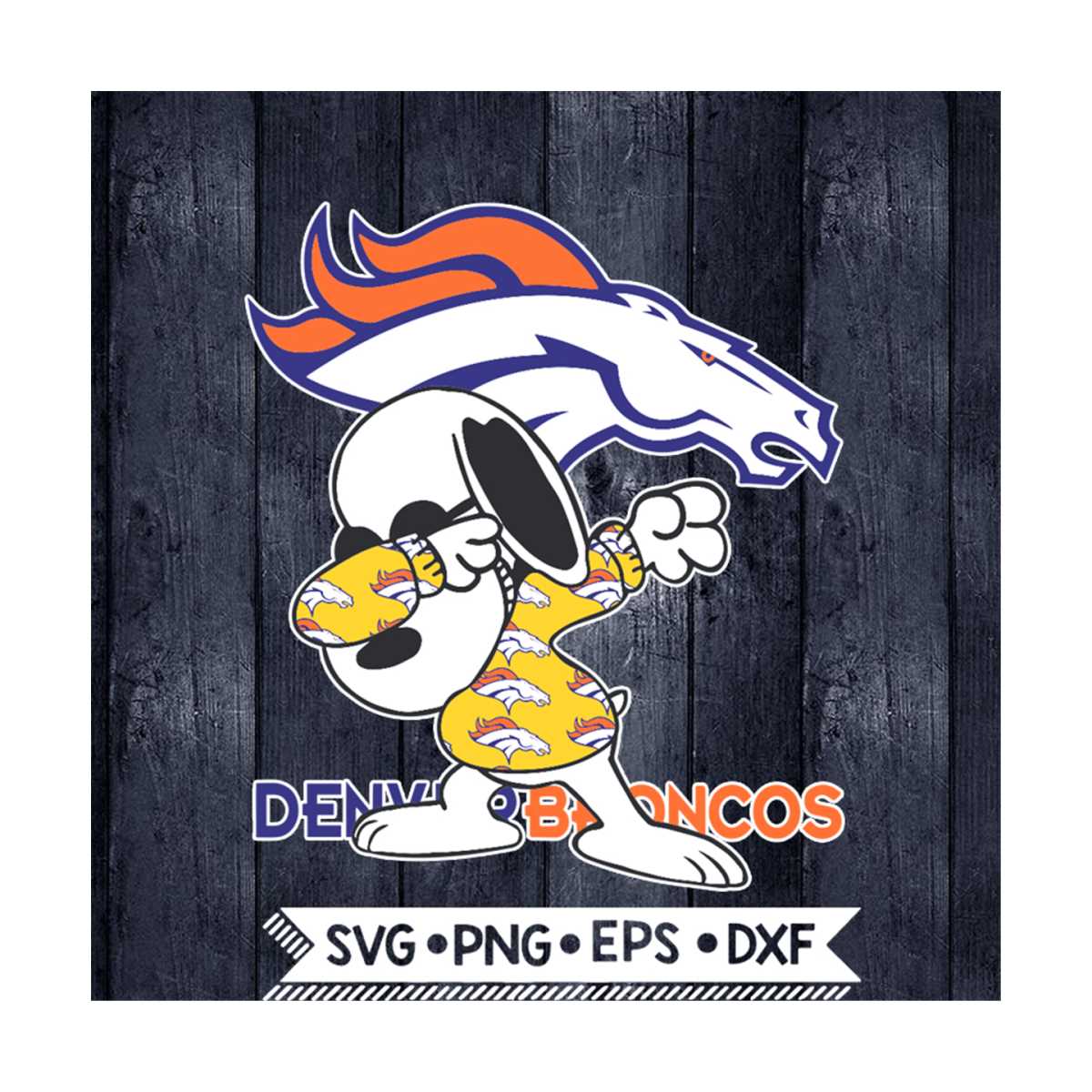 Denver Broncos Snoopy Dabbing Svg, NFL Svg, Football Svg, Cr | Inspire ...