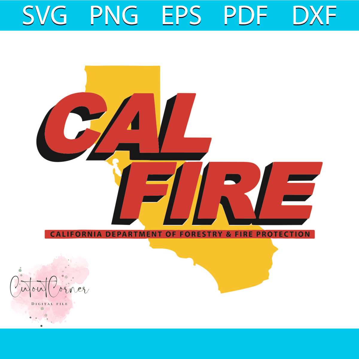 Cal Fire SVG, Cal Fire shirt, Cal Fire gift, Cal Fire in Cal | Inspire ...