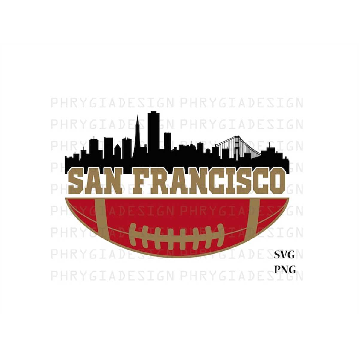 San Francisco Skyline Svg Png , San Francisco Svg , Sports S | Inspire ...