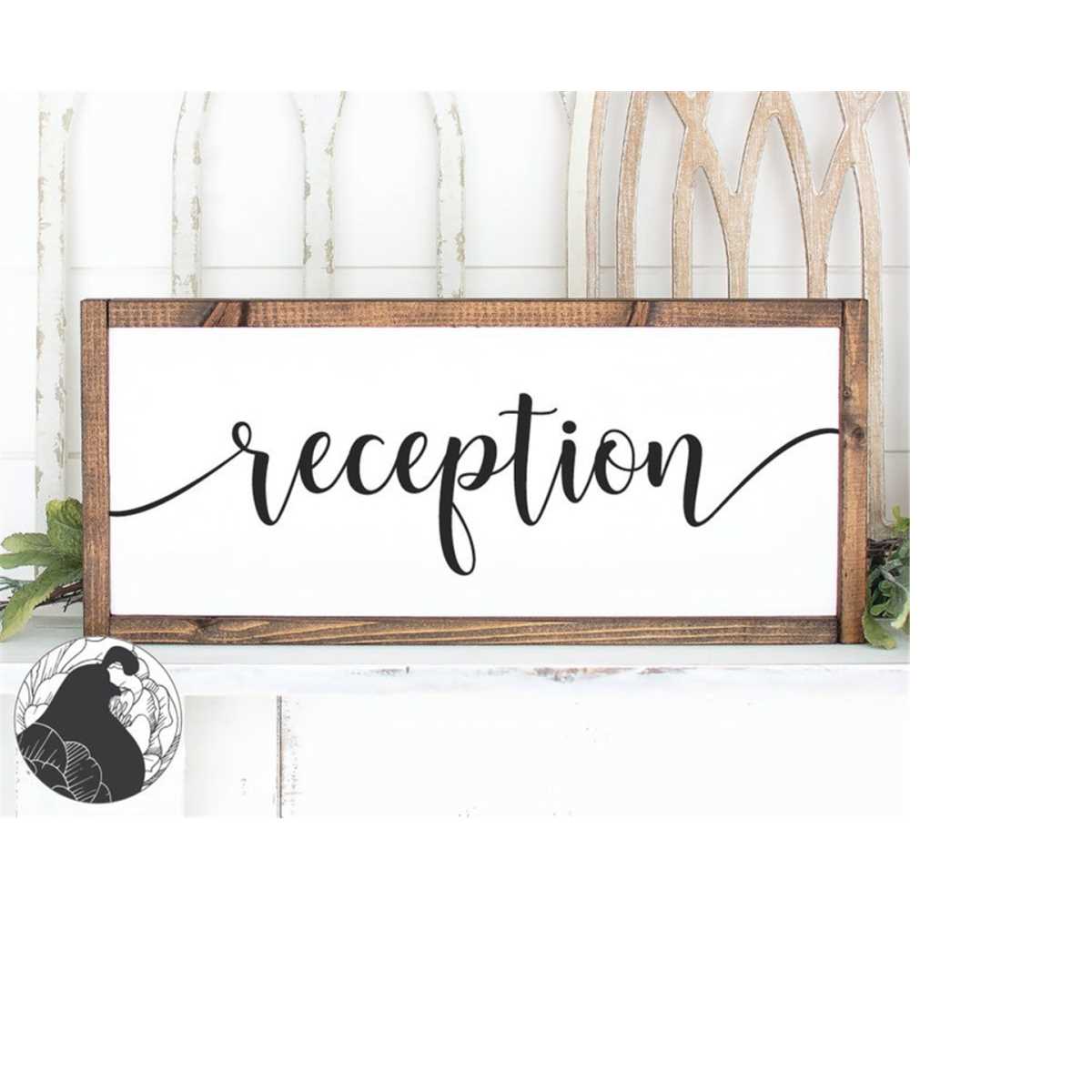 SVG Files, Reception svg, Wedding svg, Wedding Signs svg, Ru | Inspire ...