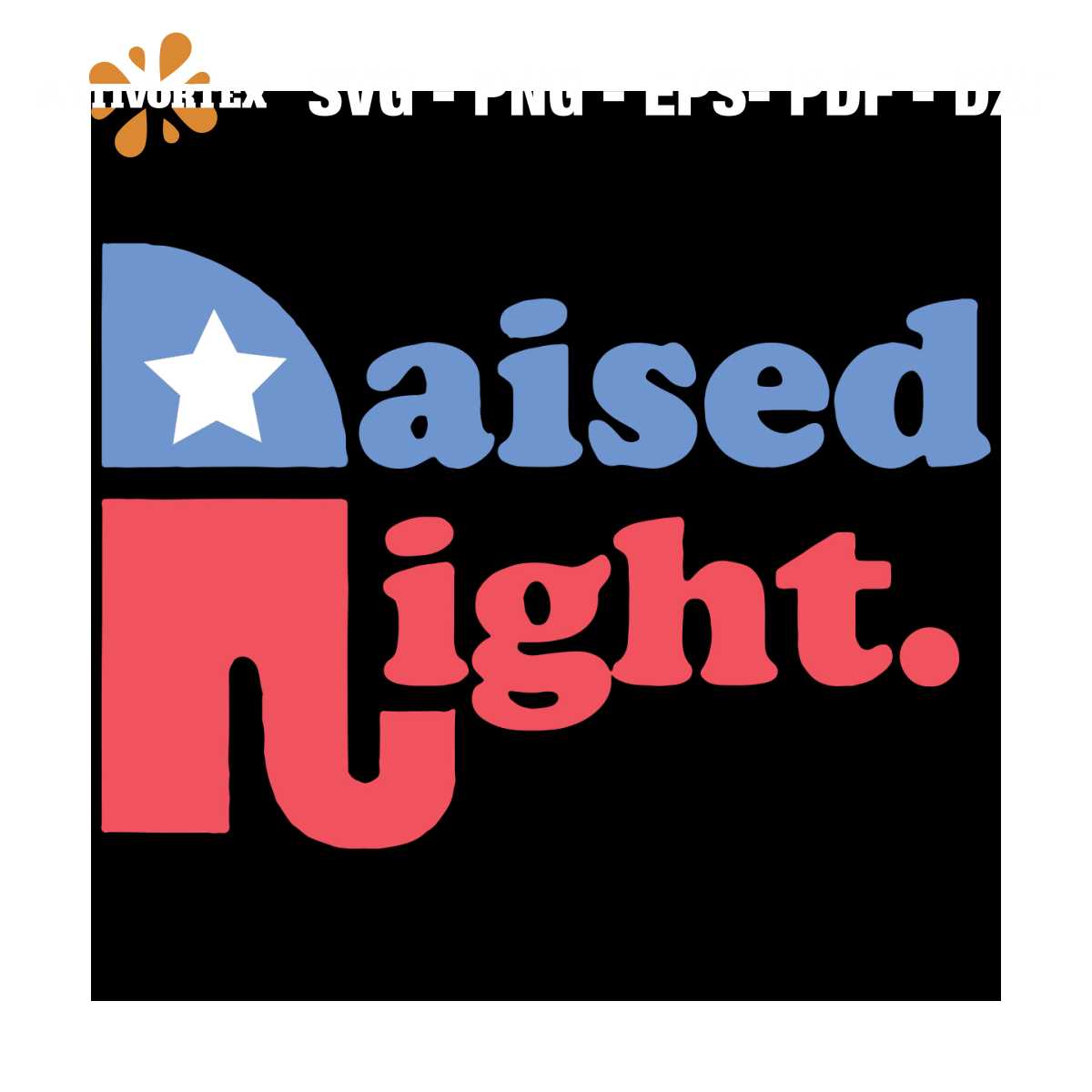 Raised Right Svg, Republican Svg, Elephant Retro Style Svg, | Inspire ...
