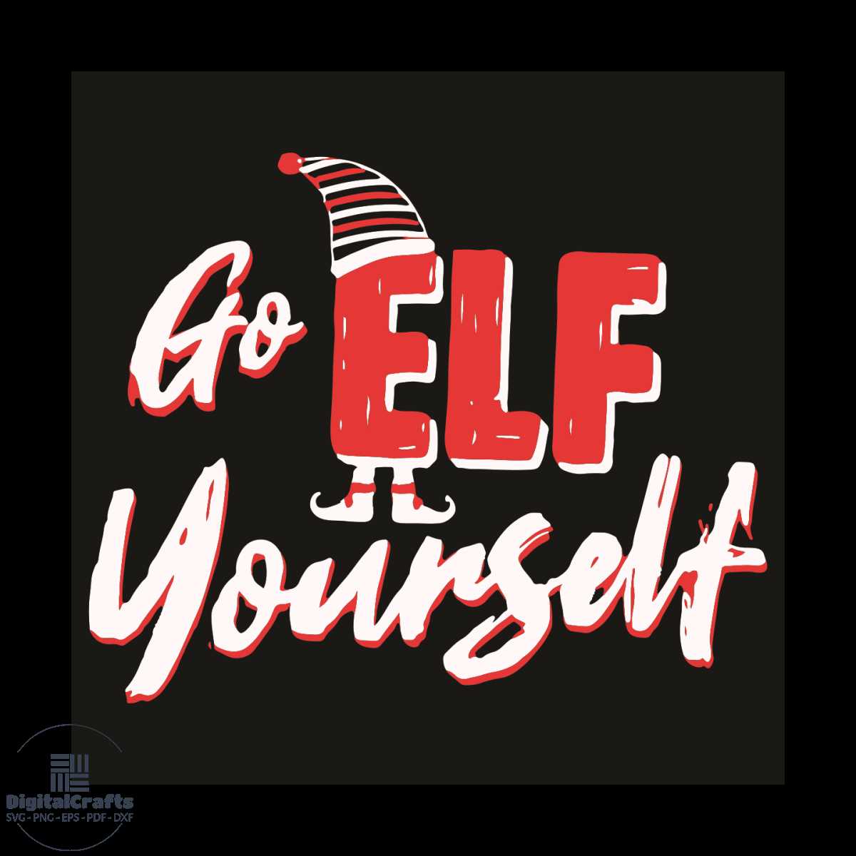 Go ELF Yourself Svg, Christmas Svg, ELF Svg, ELF Christmas S | Inspire ...