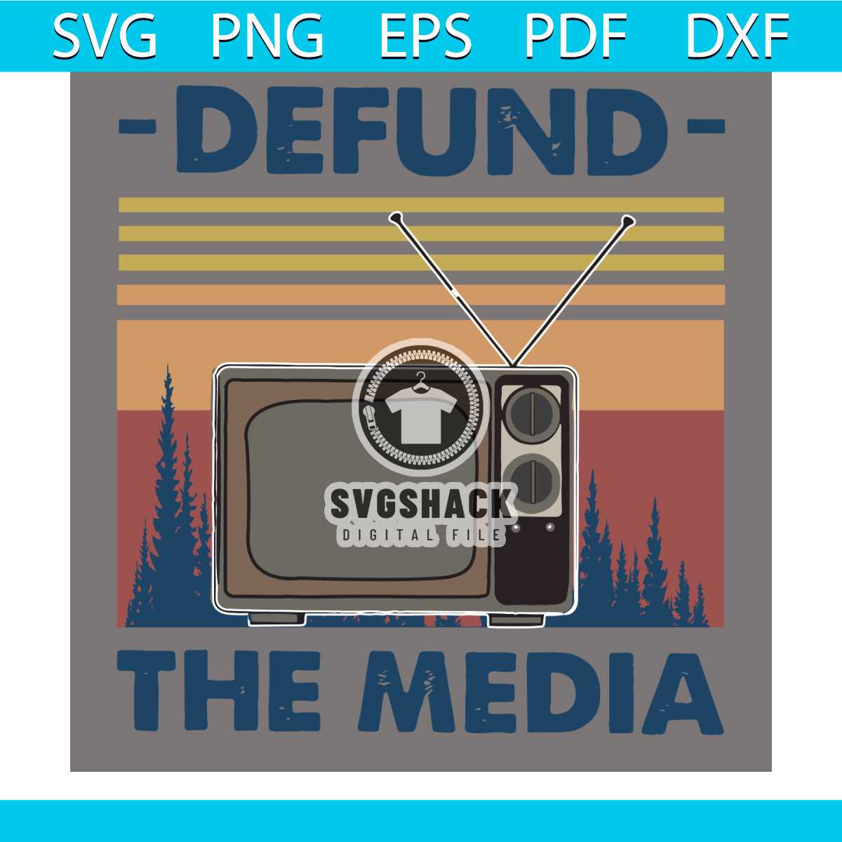 Defund the media Svg, defund svg, media svg, television svg, | Inspire ...