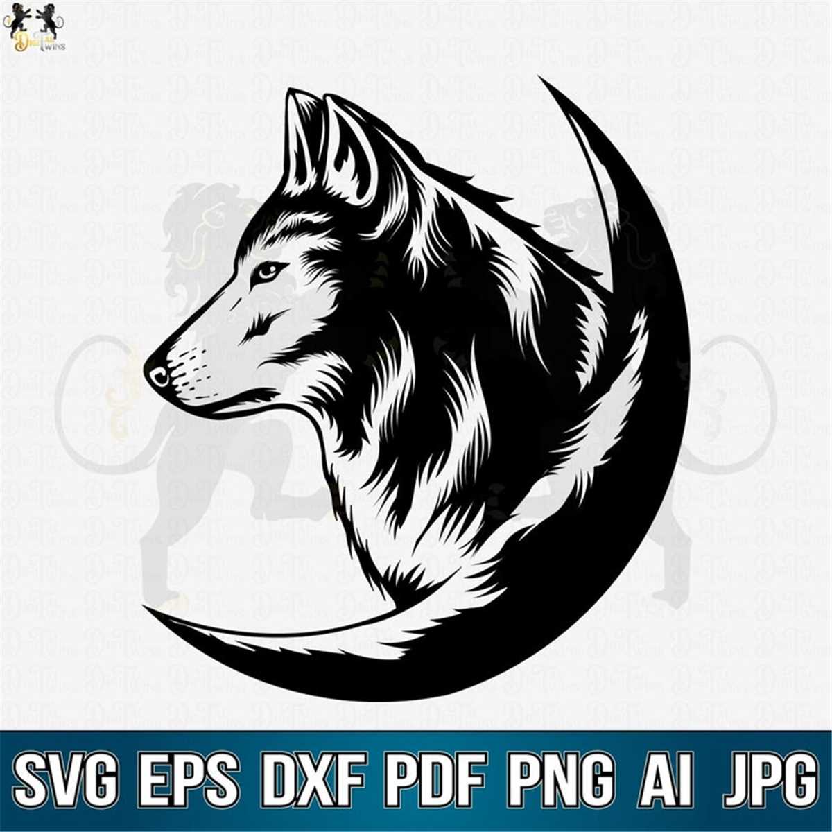 Howling Wolf Svg, Wolf Svg, Mountain Wolf Svg, Wolf Clipart, | Inspire ...
