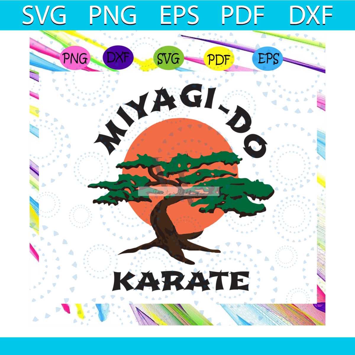 MiyagiDo Karate svg, Miyagi distress svg, Mr. Miyagi svg, Mi | Inspire ...