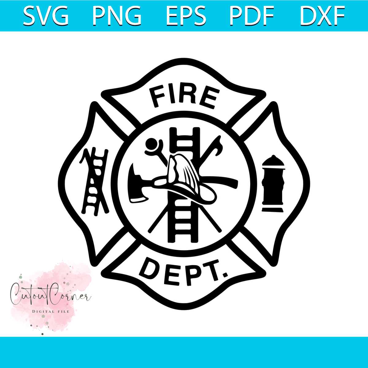 Maltese Cross Svg, Trending Svg, Firefighter Svg, Fire Woman | Inspire ...