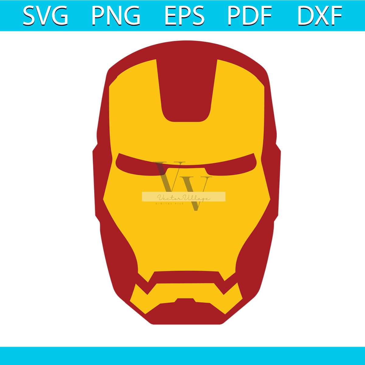 iron man face svg - Inspire Uplift