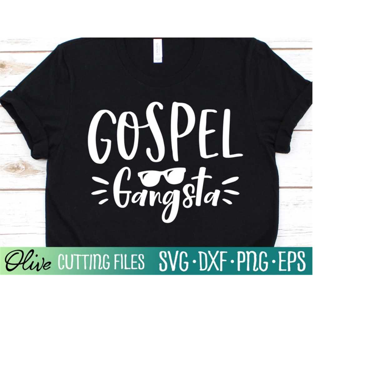 Gospel Gangsta Svg, Funny Christian Svg, Power of the Gospel - Inspire ...